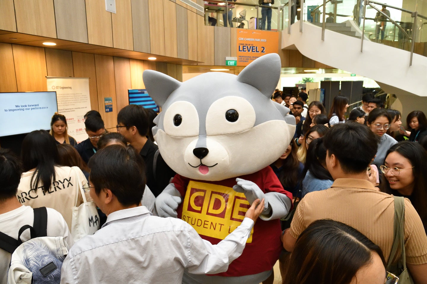 Our Mascot - College of Design and Engineering
