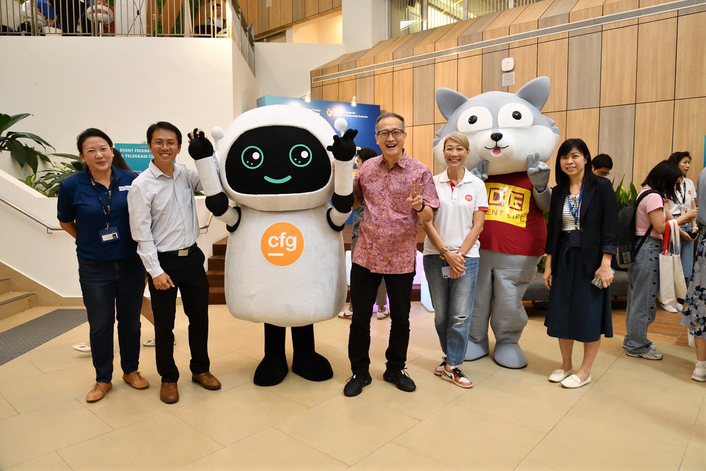 Our Mascot - College of Design and Engineering