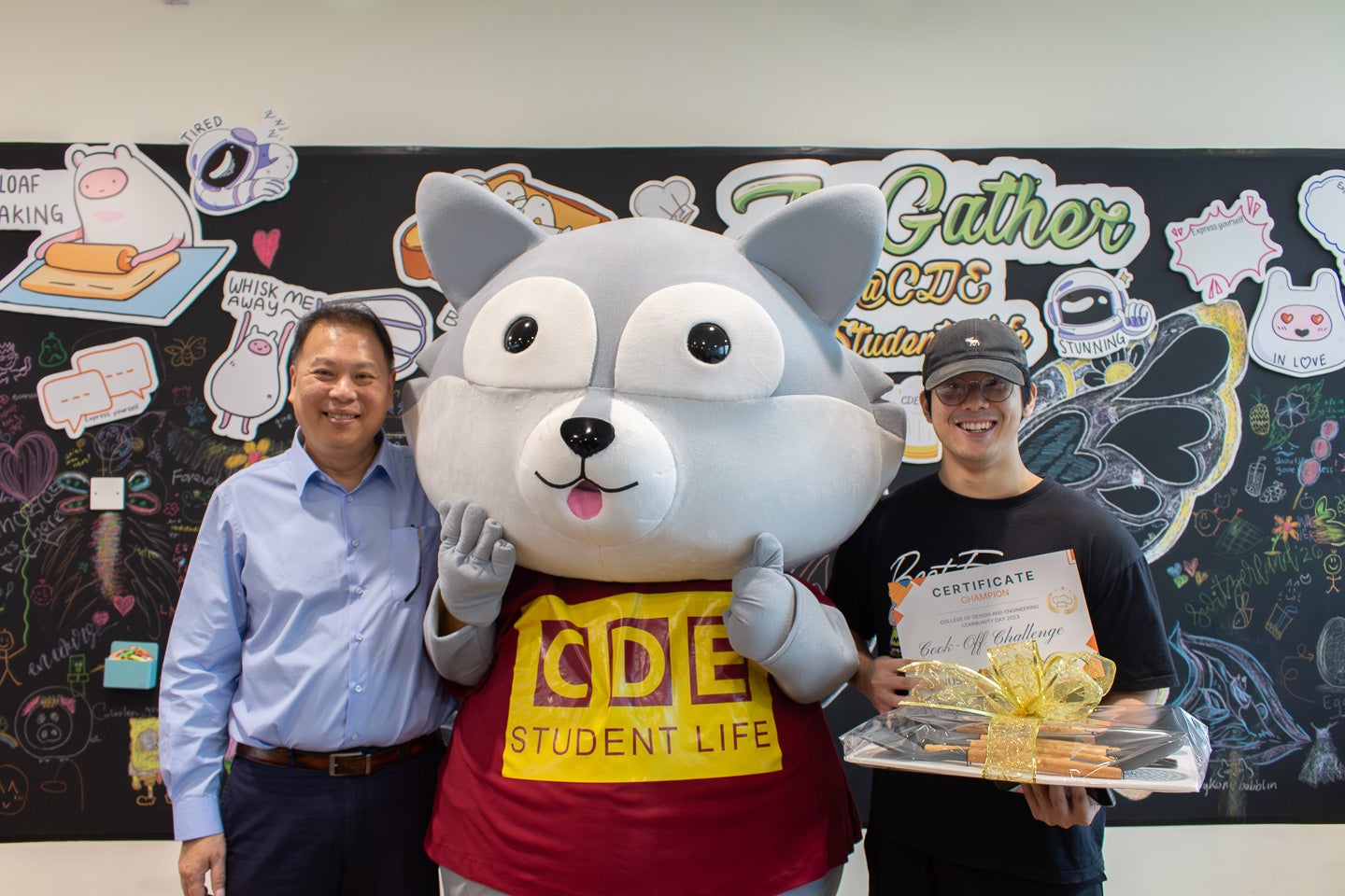 Our Mascot - College of Design and Engineering