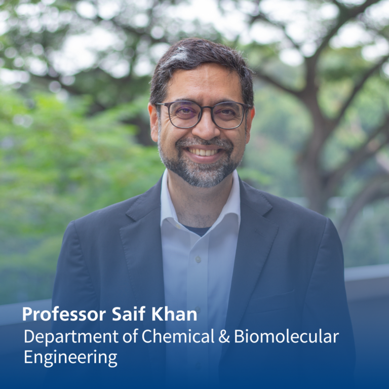 Professor Saif Khan - College of Design and Engineering