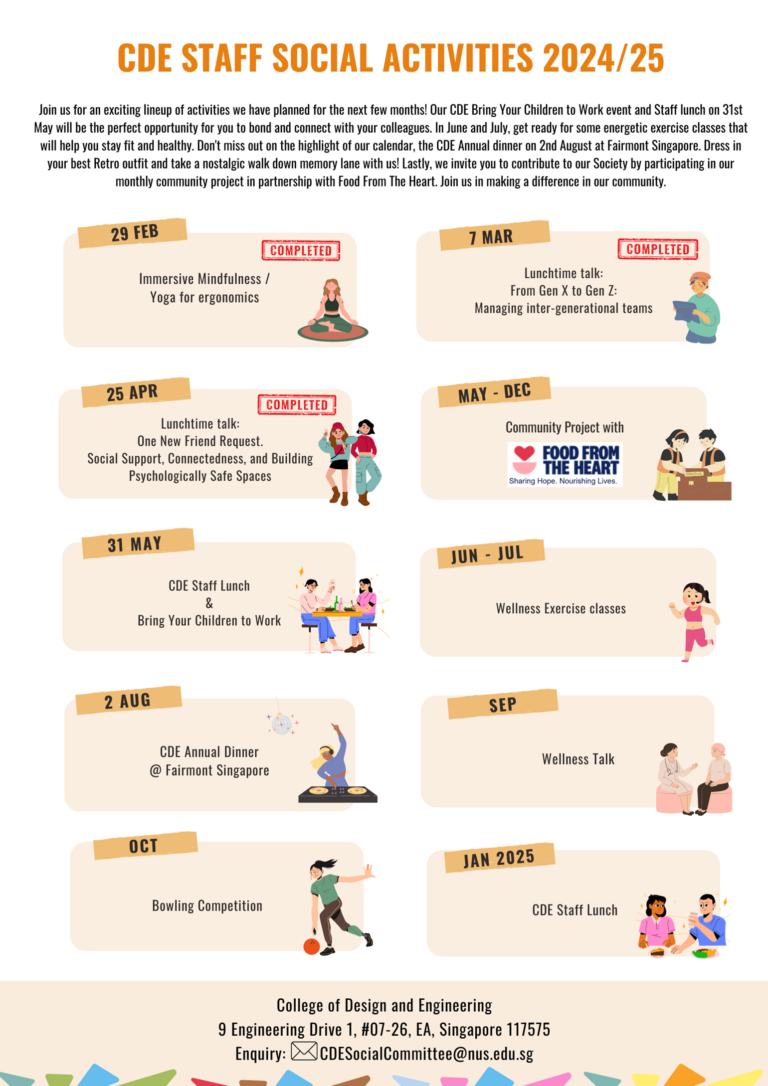 Notices - College of Design and Engineering