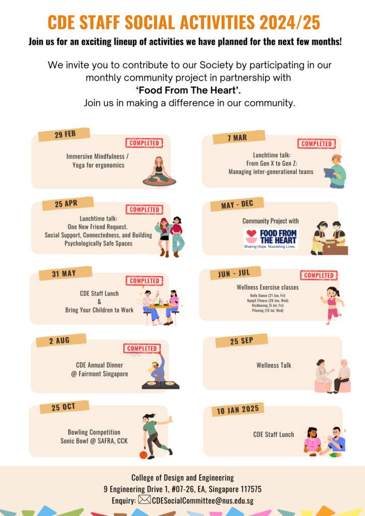 Notices - College of Design and Engineering