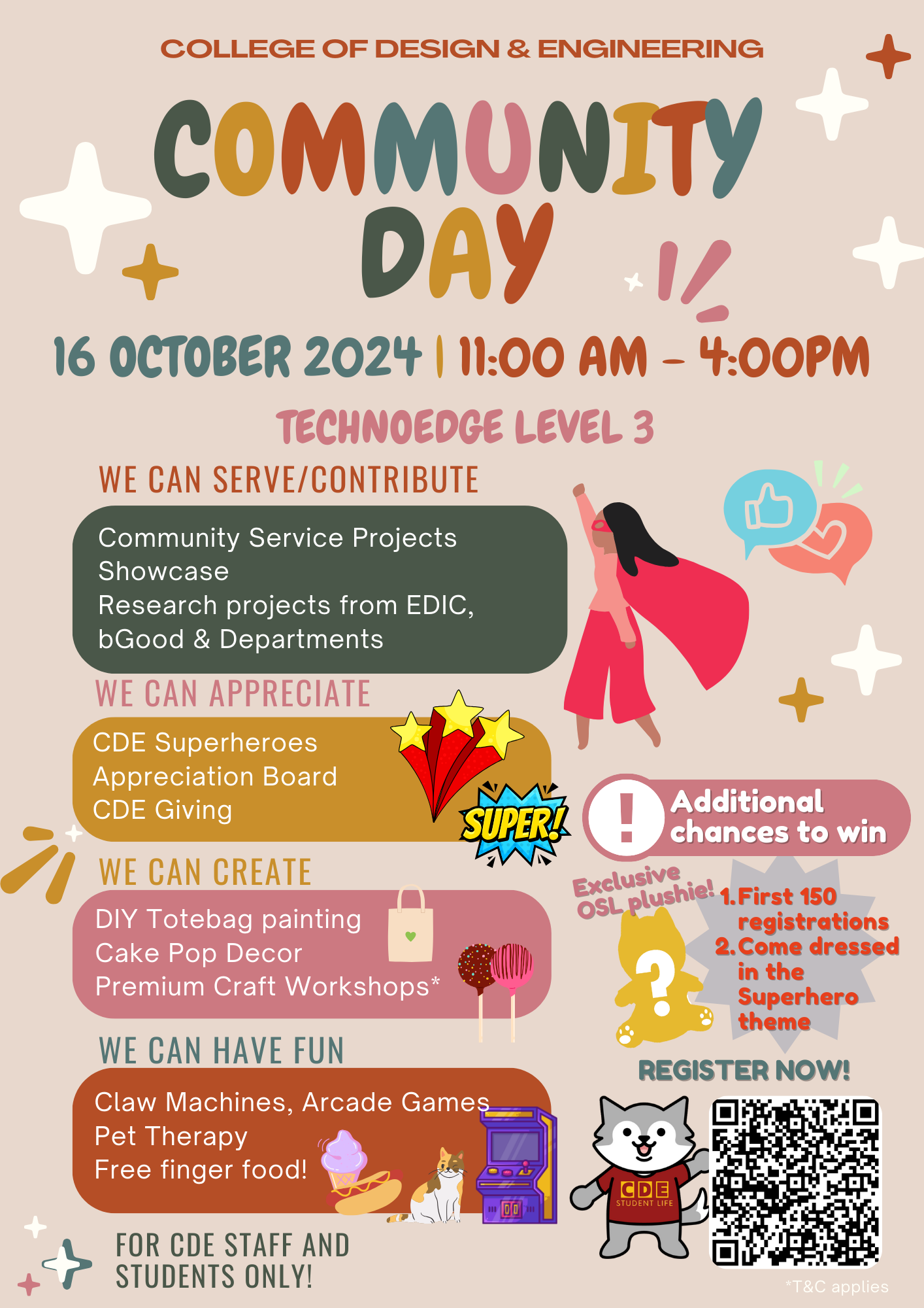 CDE Community Day 2024 - College of Design and Engineering