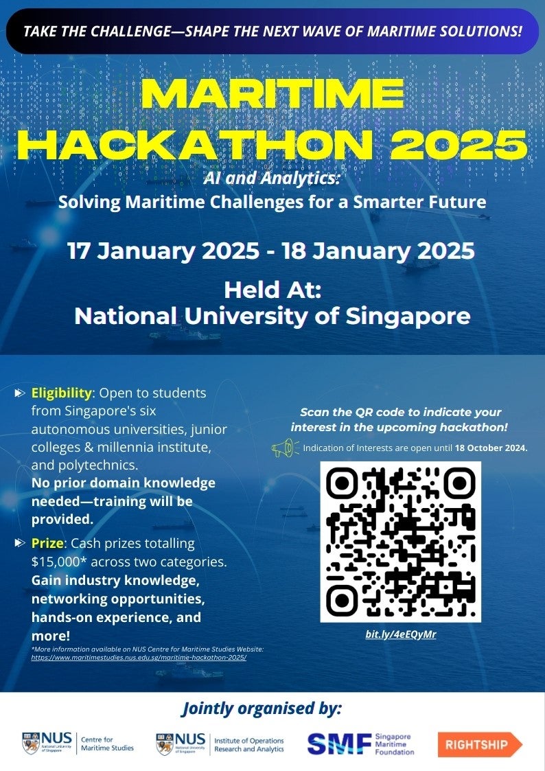 Maritime Hackathon 2025 - College of Design and Engineering