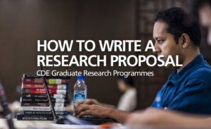 Graduate Programmes by Research - How to write a research proposal ...