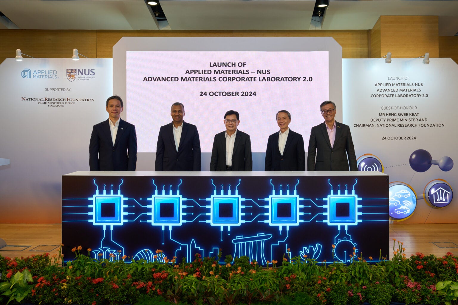 NUS and Applied Materials expand semiconductor research lab - College ...