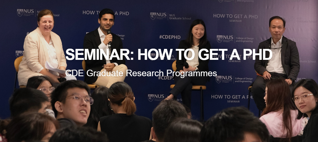 Graduate Programmes by Research - Seminar - College of Design and ...