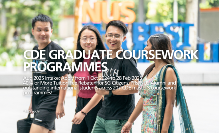 Graduate Programmes by Coursework - College of Design and Engineering