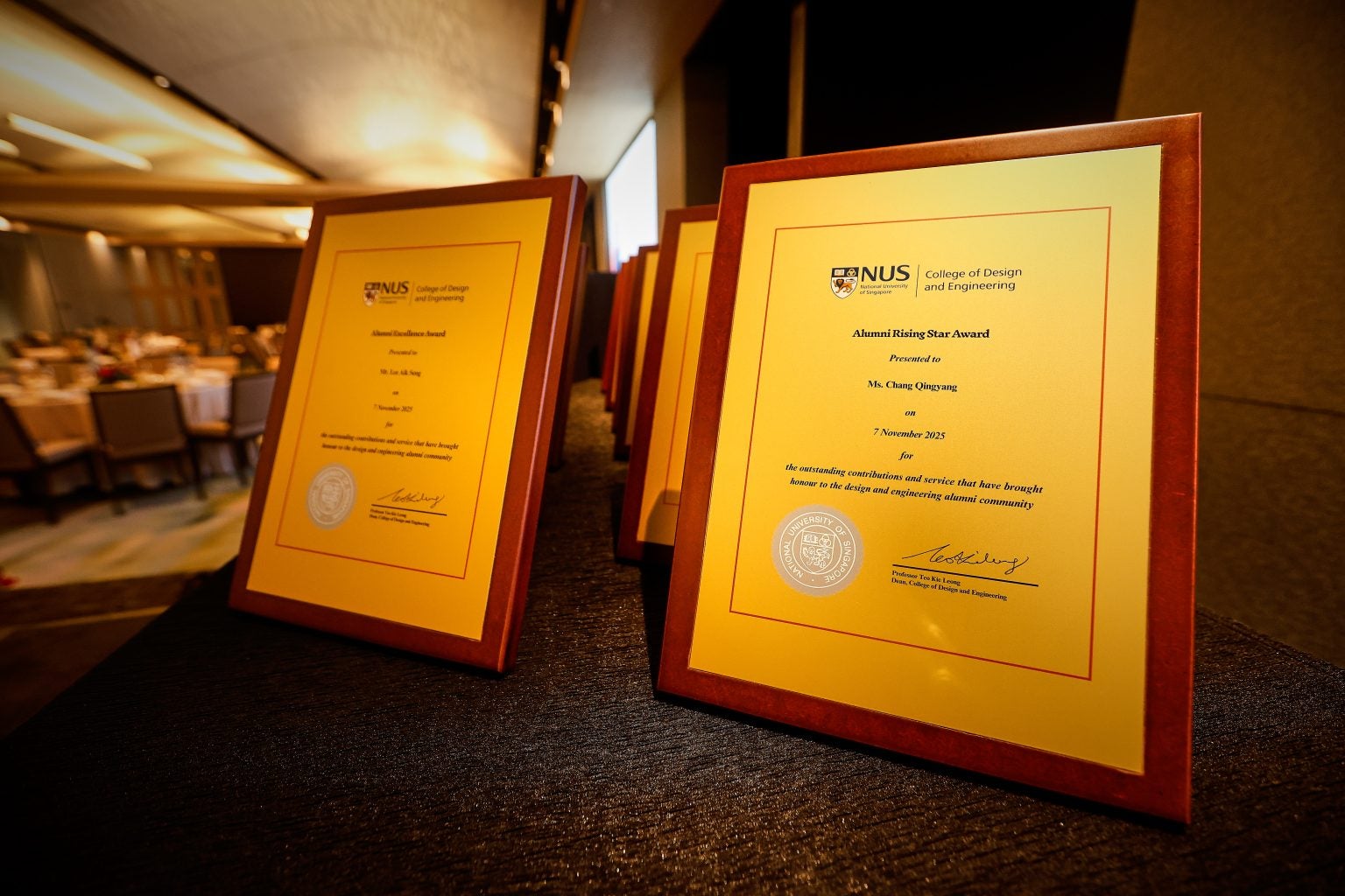 CDE Alumni Gala Dinner 2025 - College of Design and Engineering