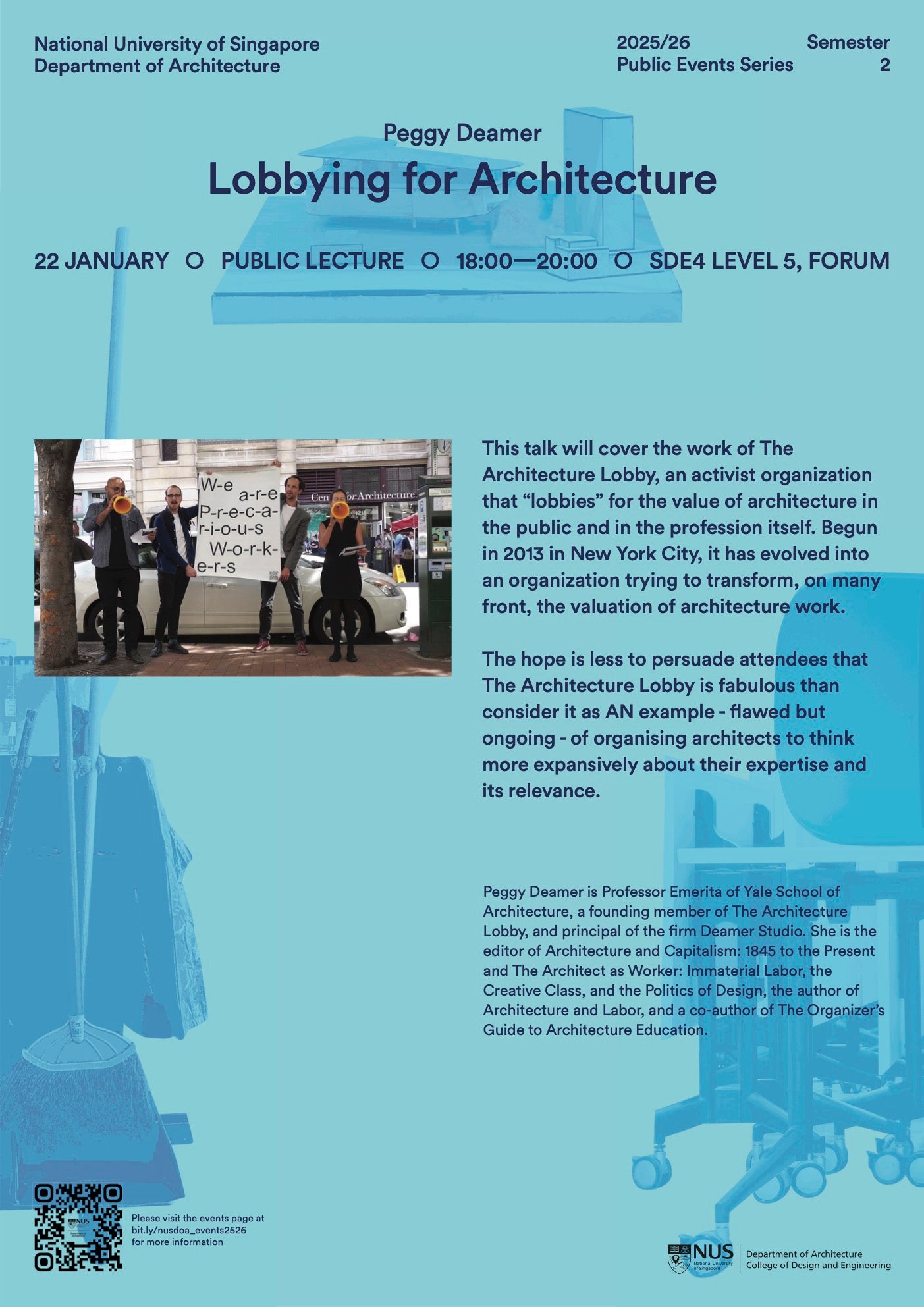 DOA Guest Lecture Series: Lobbying for Architecture - College of Design ...